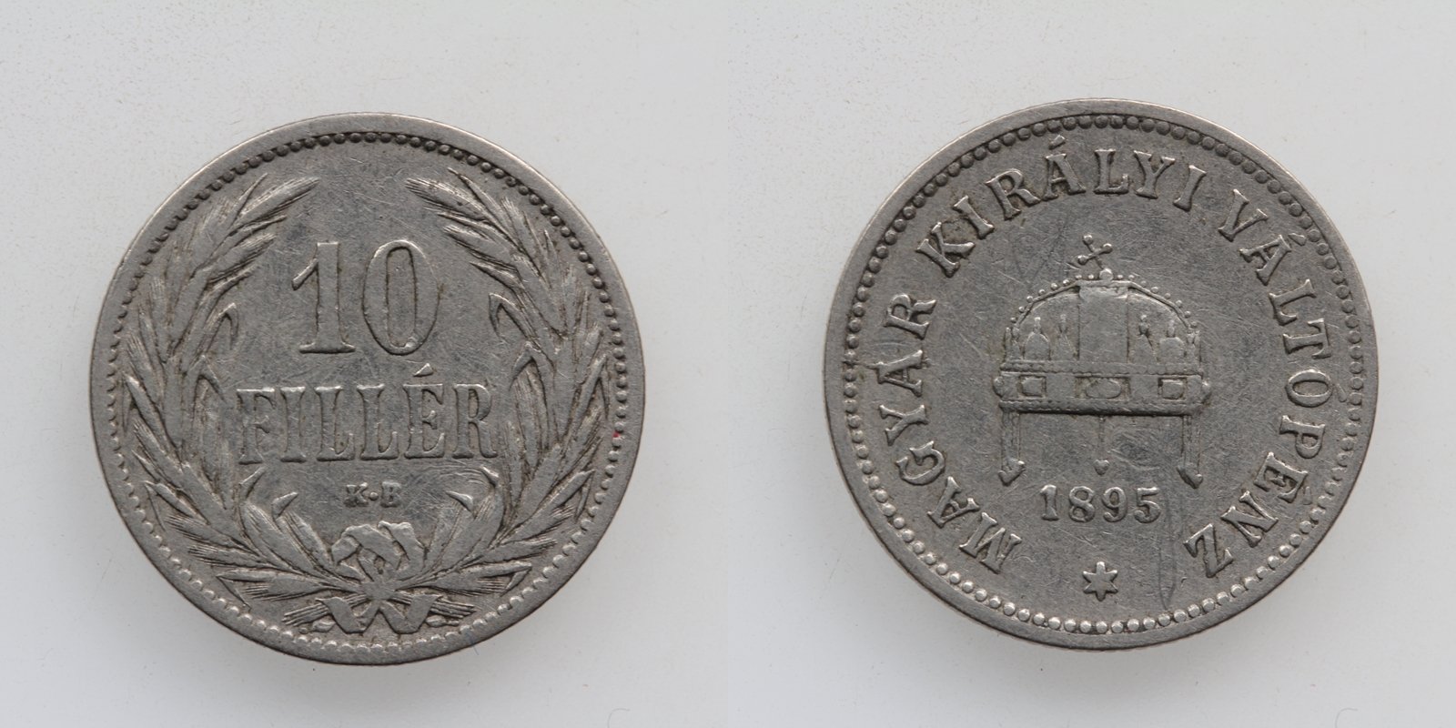 Numismatik Moneta.at e.U. Shop - Österreich-Ungarn Franz Joseph I. 10 Filler 1895 KB Kremnitz